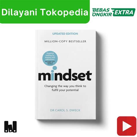 Jual Buku Mindset Carol S Dweck English Version Updated Uk
