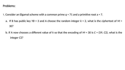 Other Public Key Cryptosystems Module 2 Notespptpptx