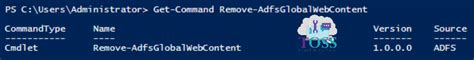 Remove Adfsglobalwebcontent Adfs Powershell Toss