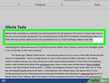 Ways To Indent In Word WikiHow