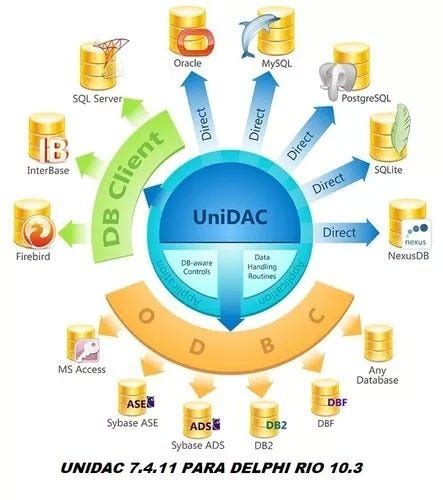Unidac 7411 Completo Para Delphi Rio 103 Tem De Tudo Programas Medium
