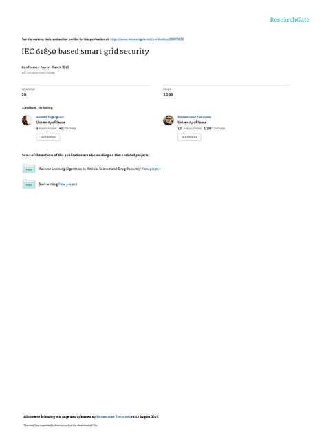 Iec 61850 Based Smart Grid Security Pdf Smart Grid Security