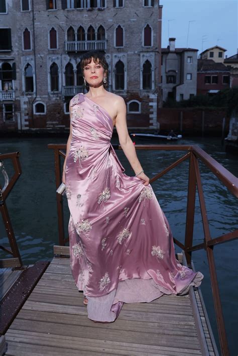Milla Jovovich 2023 Amfar Gala In Venice • Celebmafia
