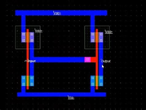 CMOS Buffer Design Using DSCH And Microwind VLSI Lab 04 YouTube