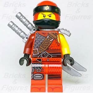 New Ninjago Lego Kai Hunted Red Fire Ninja Minifigure From Set Genuine Ebay
