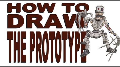 How To Draw The Prototype Poppy Playtime YouTube