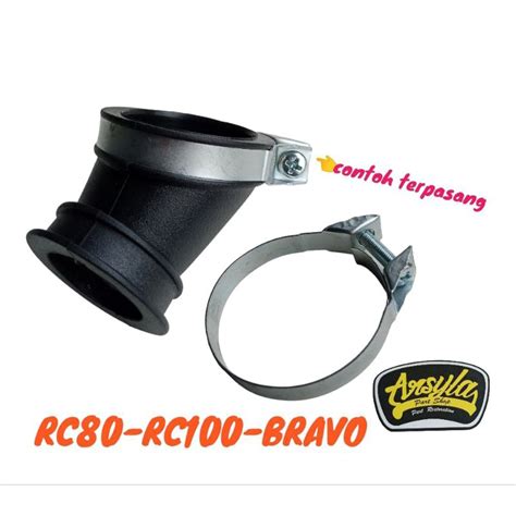 Jual Klem Karet Box Filter Karburator Bagian Atas Suzuki Rc Rc Rc Bravo Crystal Tornado