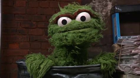 Oscar The Grouch Sings Its Not Easy Being Green Youtube
