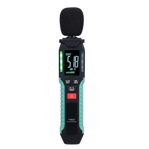 Noise Meter Fy8837 Decibel Meter With Sound Noise With Max Portable Noise Tester Meter With