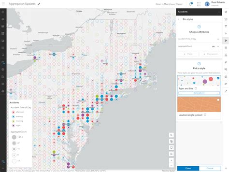 Using Arcade With Aggregated Features In Map Viewer