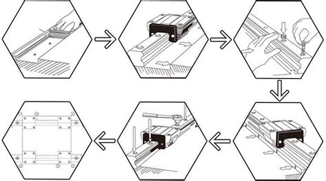 High Speed SGR Dual Axis Linear Guide Precision Durability