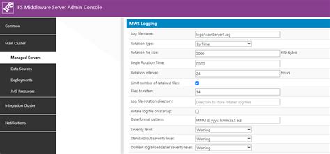 Middleware Logs Housekeeping Ifs Community
