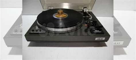 Akai AP-307 Виниловый проигрыватель Japan купить в Санкт-Петербурге ...
