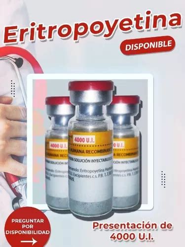 Eritropoyetina Humana 4 000 Ui MercadoLibre