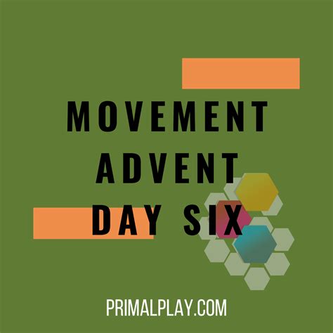 Movement Advent Day 6 Shoulder Shoulder Knee Knee Playful