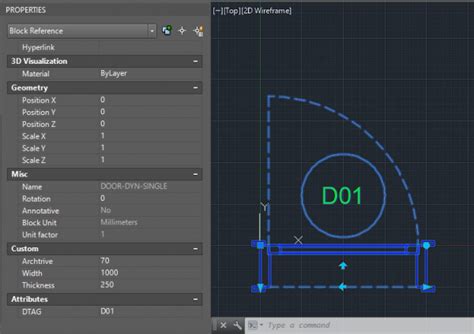 Dynamic Door Block Thousands Of Free Cad Blocks