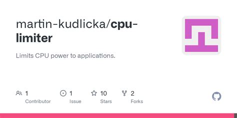 Github Martin Kudlicka Cpu Limiter Limits Cpu Power To Applications
