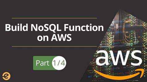 Learn To Build Nosql Function To Save Data On Aws Part 14 Eduonix Youtube