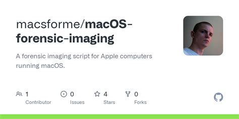 Github Macsformemacos Forensic Imaging A Forensic Imaging Script For Apple Computers Running