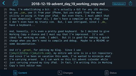 Advent Day 19 Working Copy