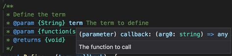Jsdoc Callbacks Unsupported In Nodejs · Issue 32415 · Microsoft