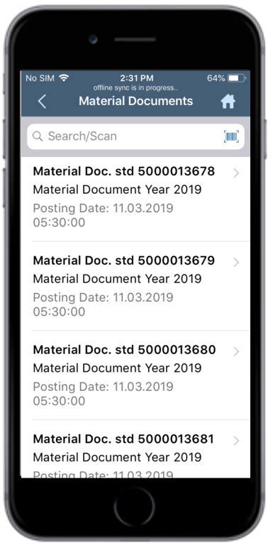 View Material Documents