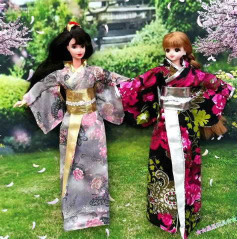 리카용 기모노 인형 옷 브라이스 액세서리 아기 장난감 최고의 소녀 선물 30cm 인형 Aliexpress