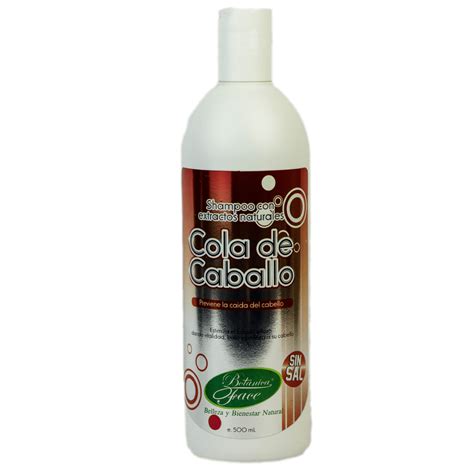 Shampoo Cola De Caballo 500 Ml Botanica Face