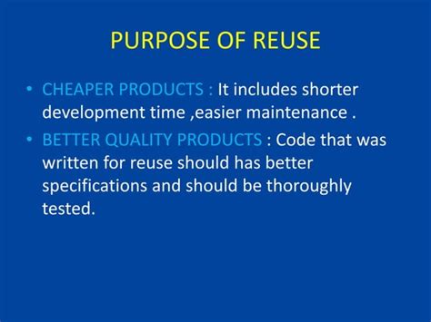Software Reuse Ppt Pptx