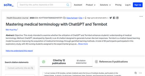 Mastering Medical Terminology With Chatgpt And Termbot