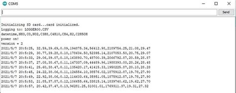 Data Logger Doesnt Fill The Csv Programming Arduino Forum
