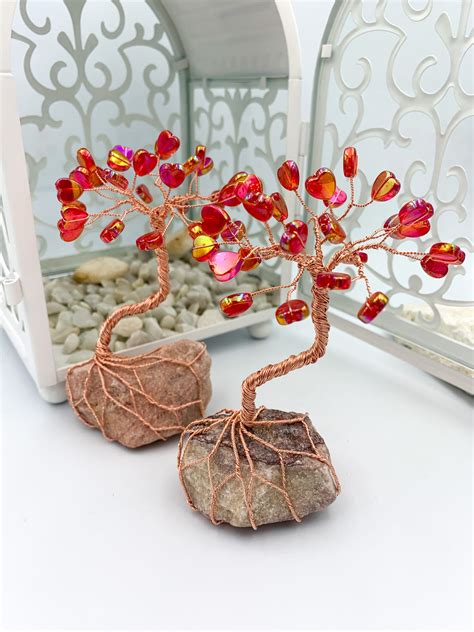 Drzewko Szczęścia Mini Serduszka Handmade Na Prezent Inspirowane Natura