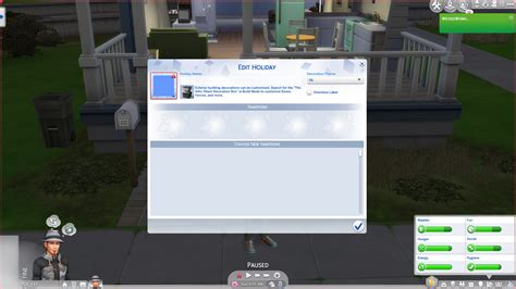 Modding String Table On Custom Holiday Tradition The Sims 4