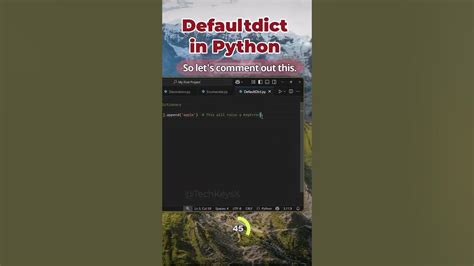 Defaultdict In Python Python Coding Programminglanguage Scripting Datascience Pythoncode
