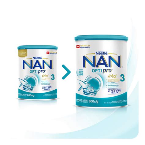 Nan 3 Optipro от Nestlé, 400 г: состав детского питания | Купить ...