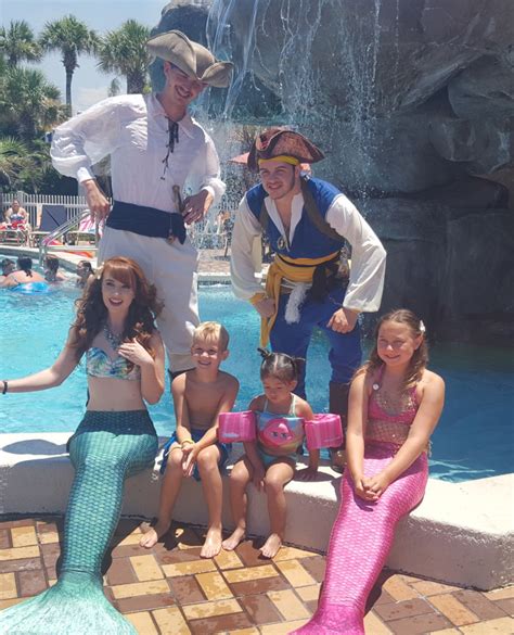 Mermaids And Pirates Days Inn Panama City Beach Florida