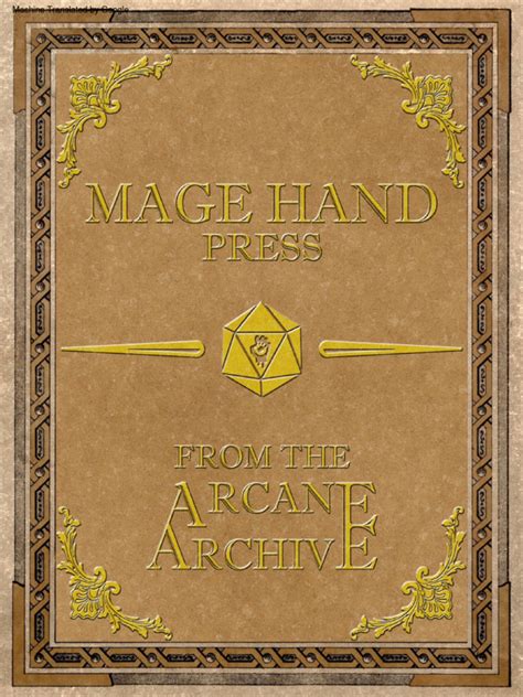 Arcane Archive Magias Dandd 5e Pdf Arcane Archive Magias Dandd 5e Pdf