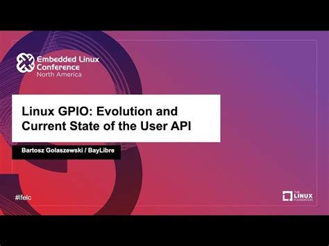Free Video Linux Gpio Evolution And Current State Of The User Api