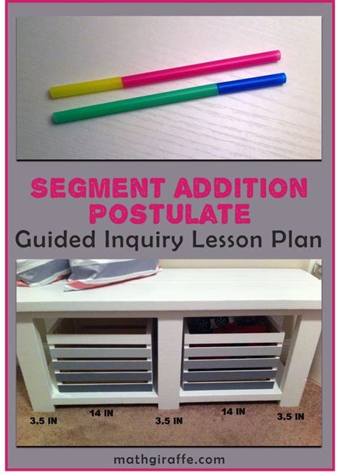 Segment Addition Postulate Geometry Proofs Teaching Geometry