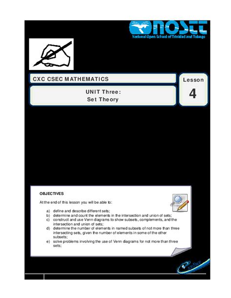 Lesson 4 Set Theory PDFCOFFEE COM