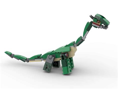 Lego Moc Brachiosaurus 31058 Alternate Build By Macharius Rebrickable Build With Lego