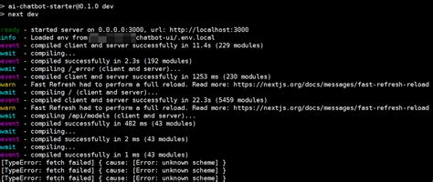 Error Fetching Models Unknown Scheme · Issue 290 · Mckaywrigleychatbot Ui · Github