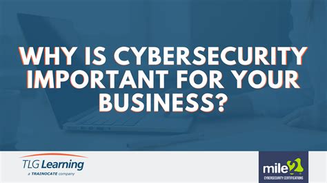 Why Is Cybersecurity Important For Your Business Tlg Learning