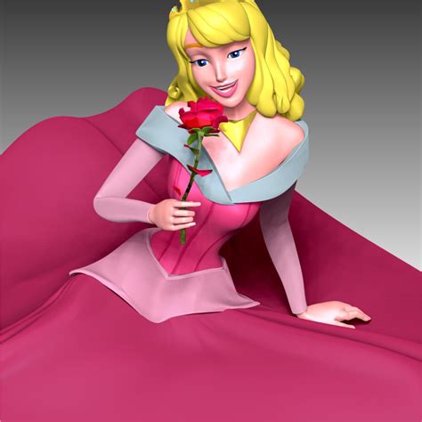 Princess Aurora 3d Model By Lovemodel