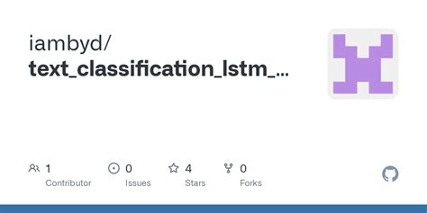 Github Iambydtextclassificationlstmattention