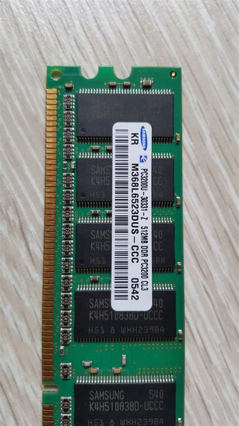 PamiĘĆ Ram Ddr1 Samsung 512mb Pc3200 Cl3 8570874913 Oficjalne