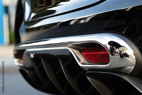 Sports Car Exhaust System Integrated With Advanced Sound Modulation