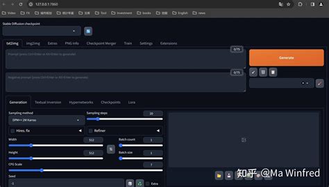 stable diffusion webui踩坑指南 知乎