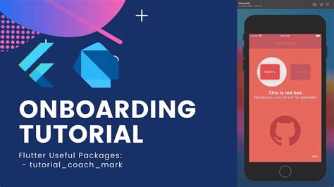 Flutter Package Of The Day Taptargetview Flutter Useful Flutter Package Tutorialcoachmark