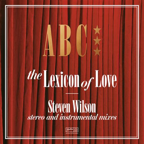 Abc The Lexicon Of Love Steven Wilson Stereo And Instrumental Mixes